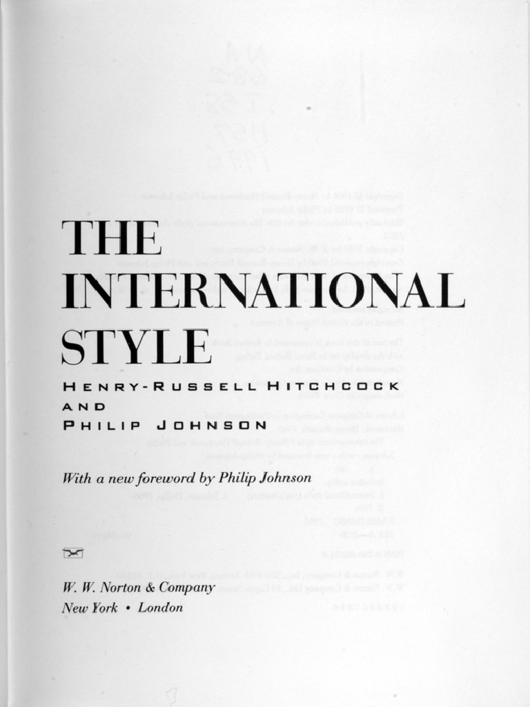 The International Style | PDF