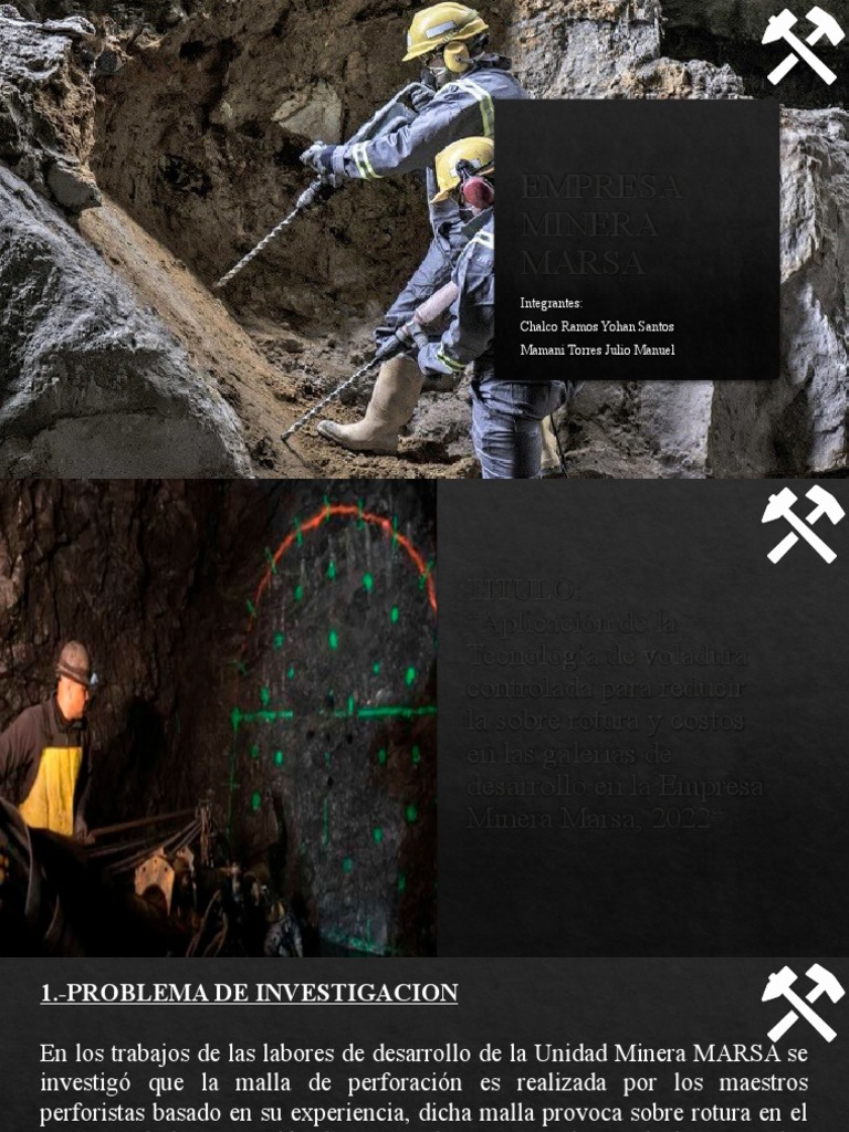 Empresa Minera Marsa Exposicion Martes 11 | PDF | Minería | Science