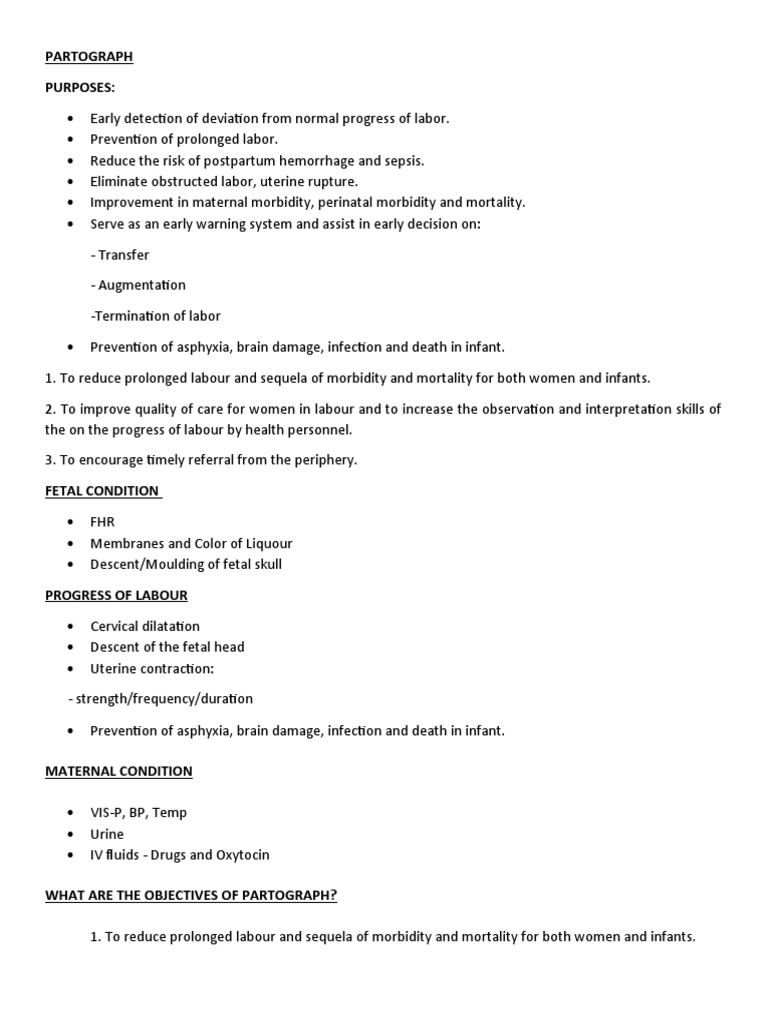 Monitoring Labor Progress and Fetal Wellbeing: An Overview of ...