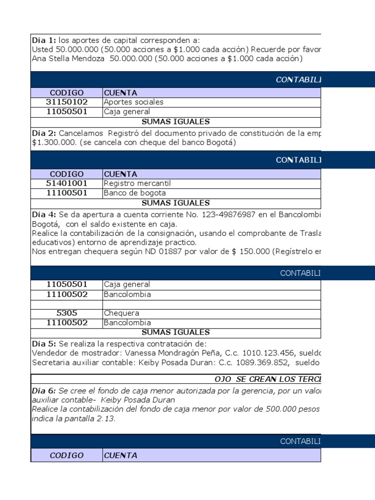 Guia Contable Fase3 | PDF | Tarjeta de débito | Factura