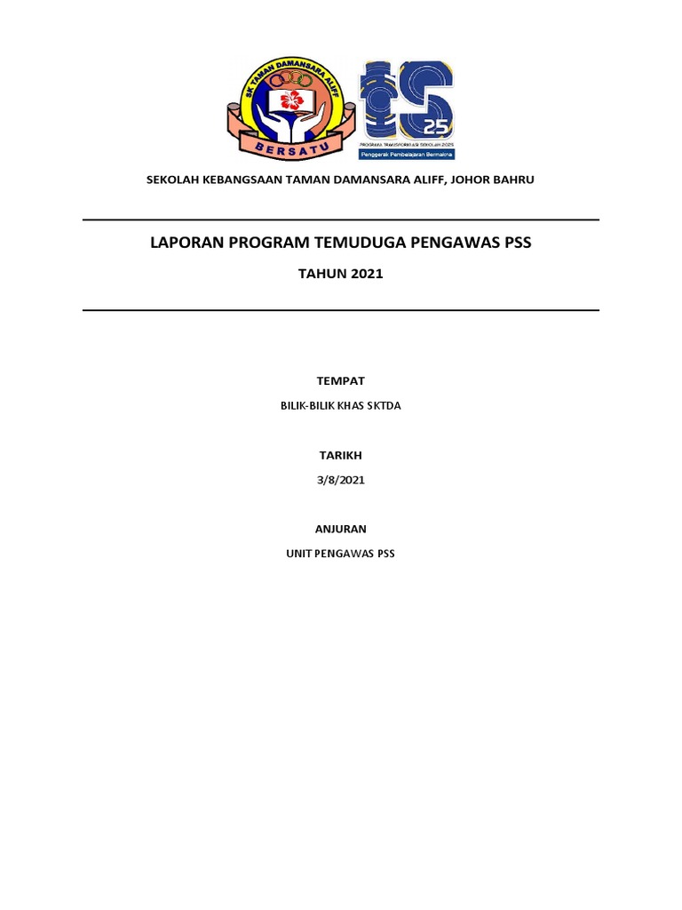 Prog Temuduga Pengawas PSS | PDF