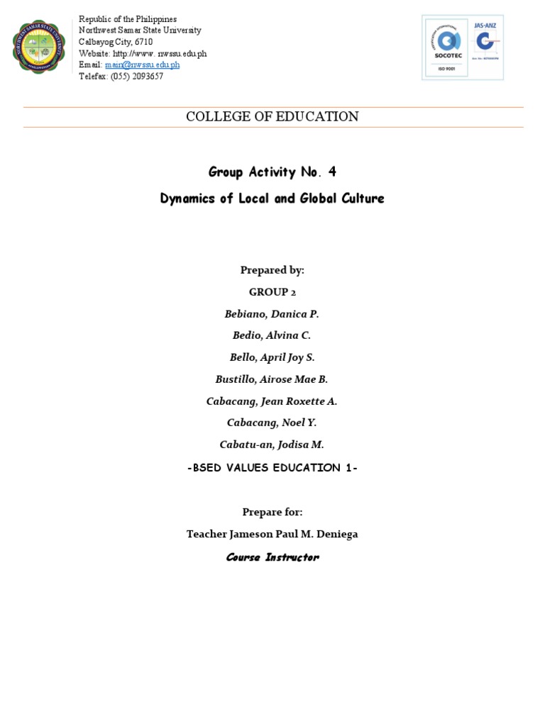 Ge3lesson4 - Group2 | PDF