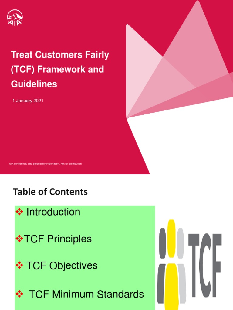 TCF Framework & Guidelines 2021 | PDF | Insurance | Educational Technology