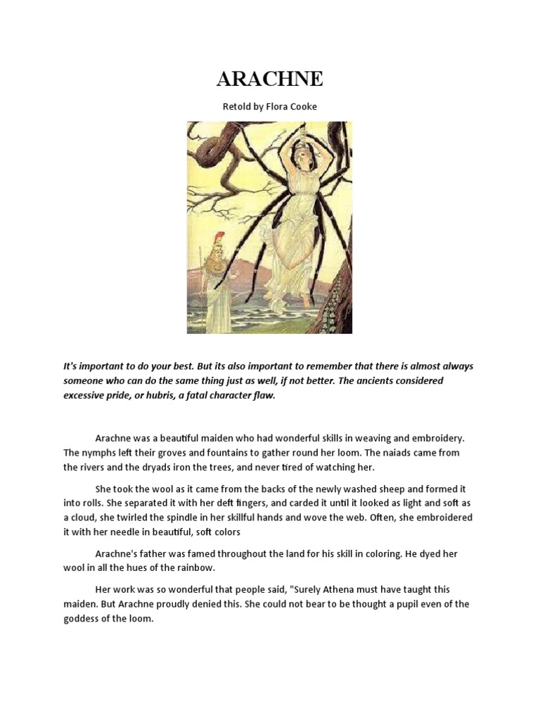 Arachne | PDF | Athena