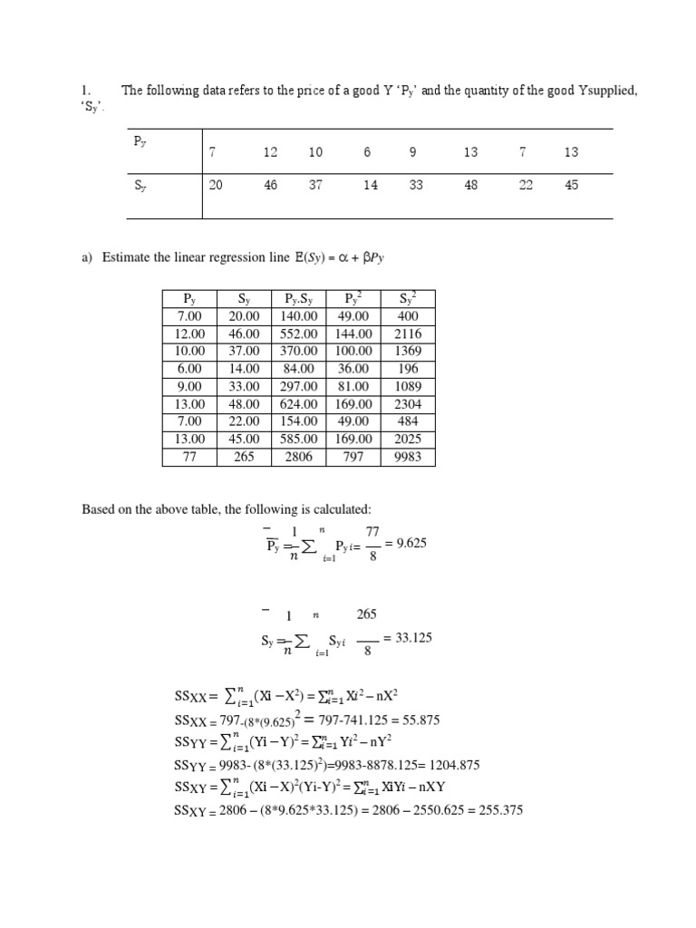 Group Assignment Final Pdf Pdf Errors And Residuals Mean Squared Error