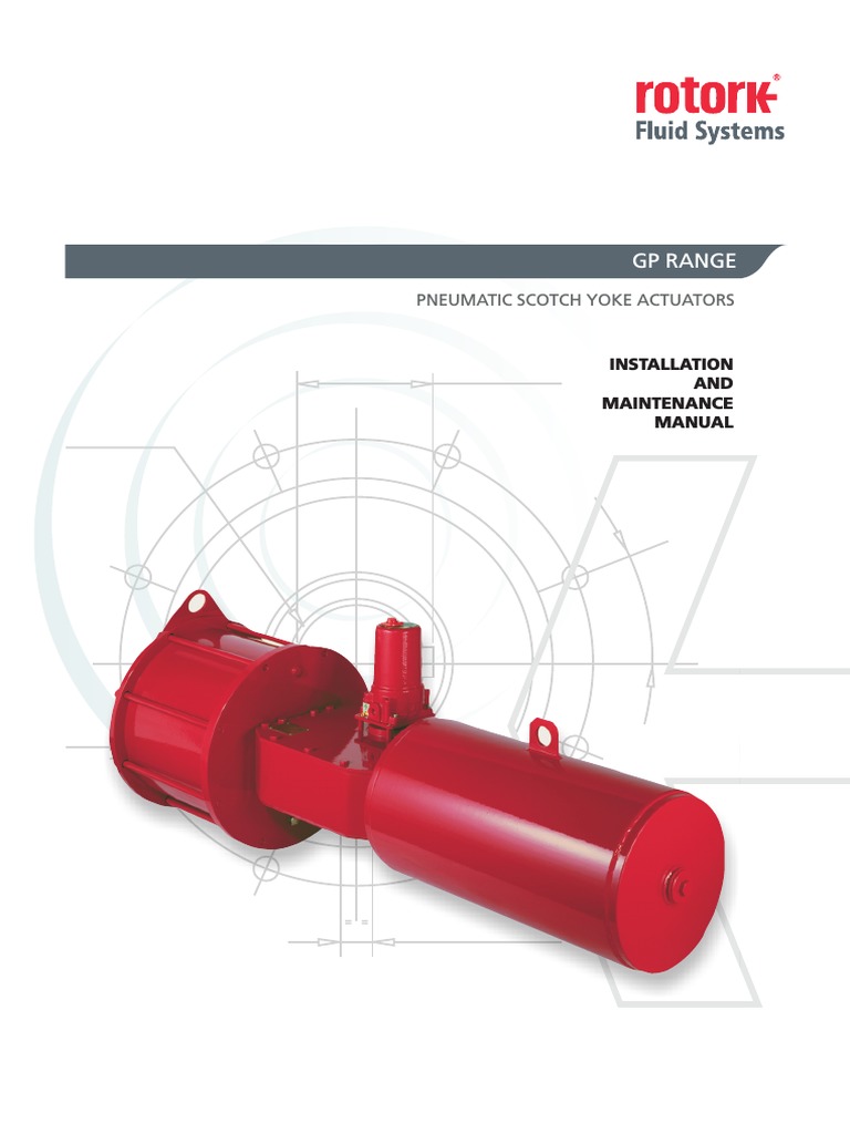 GP Range Installation and Maintenance Manual | PDF | Valve | Actuator