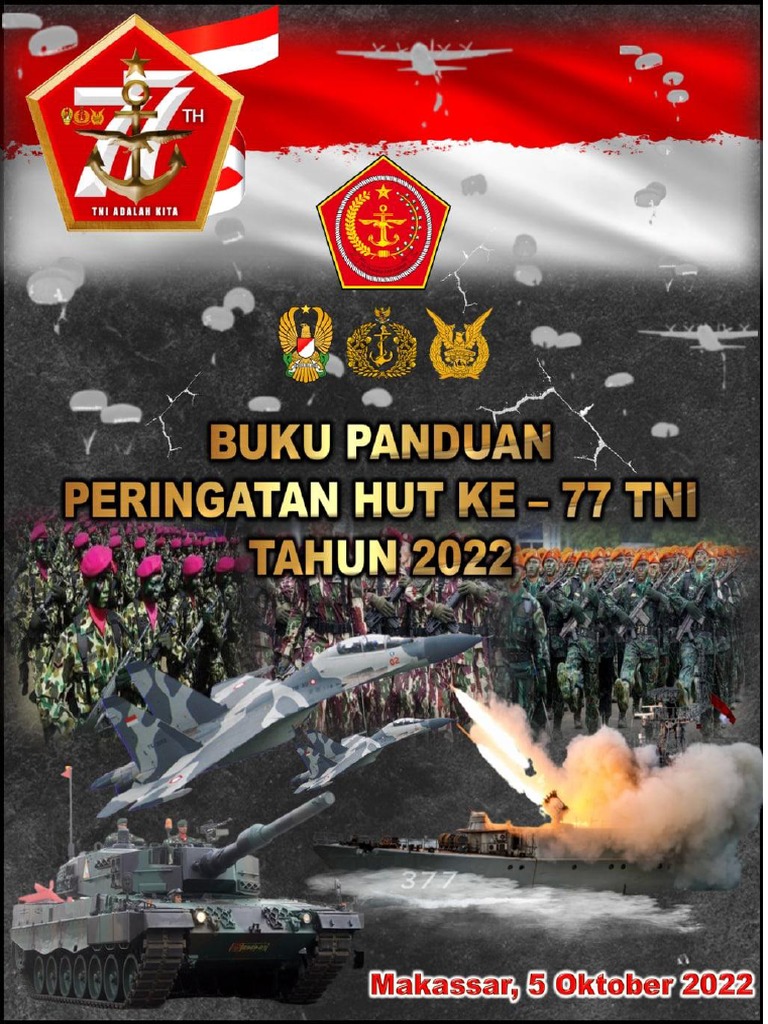 BUKU PANDUAN HUT KE 77 TNI Versi 1 | PDF