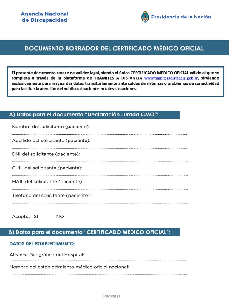 Formulario de Descarga Cmo Cuando No Hay Sistema | PDF | Ciencias de la Salud | Medicina