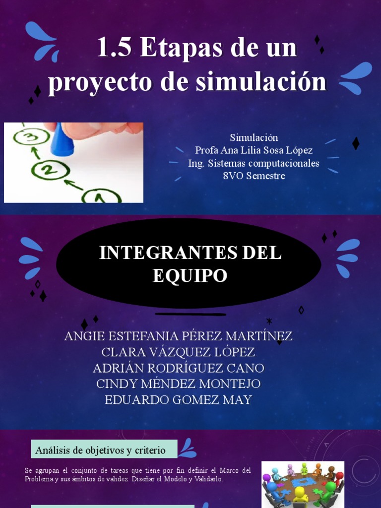 1.5 Etapas de Un Proyecto de Simulación | Descargar gratis PDF ...