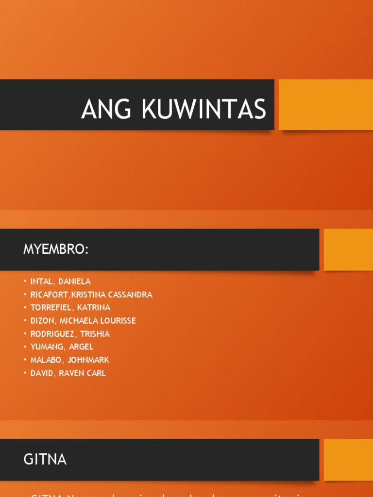 Ang Kwintas | PDF
