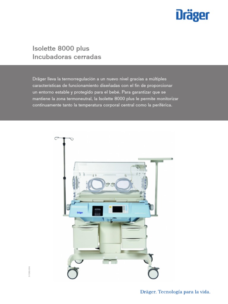 FT. Draeger Isolette-8000-Plus-Pi-9102545-Es-Es-1610-1 | PDF ...