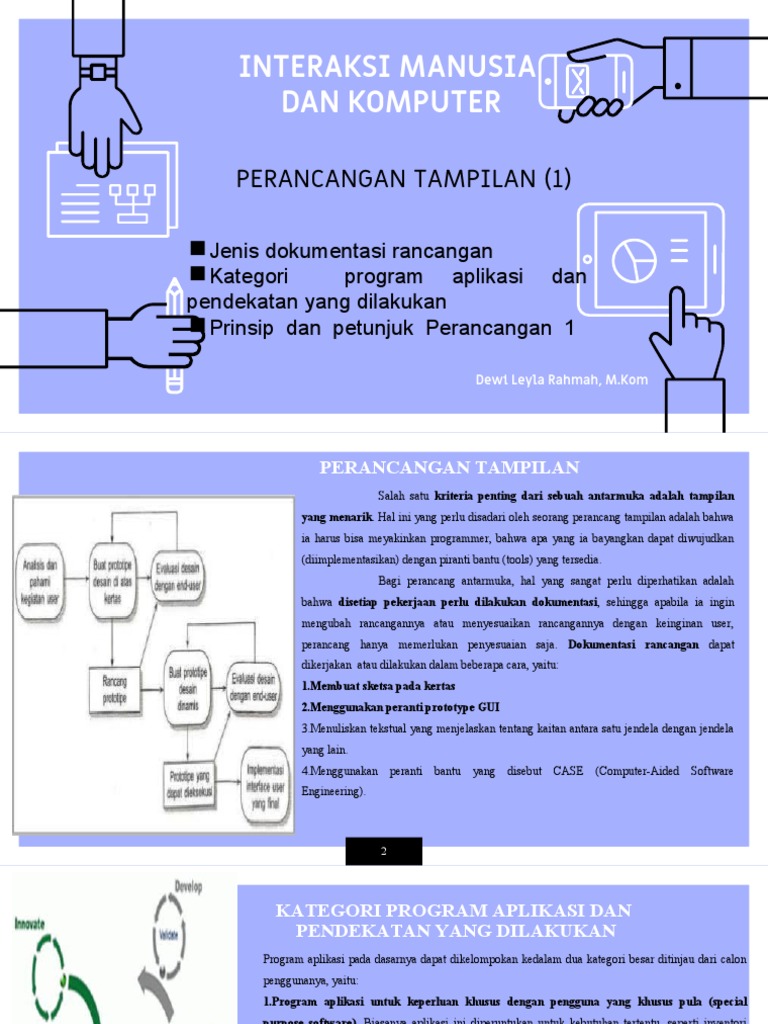 Imk 4 Perancangan Tampilan | PDF