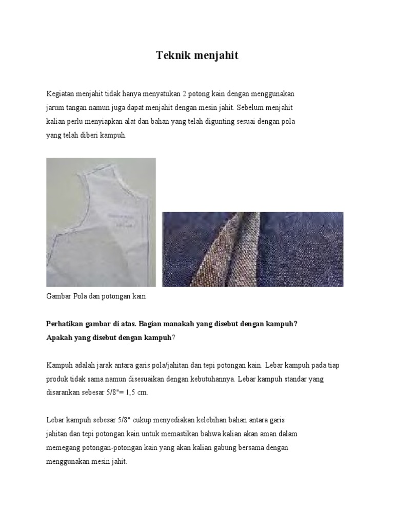 Bahan Ajar Kampuh | PDF