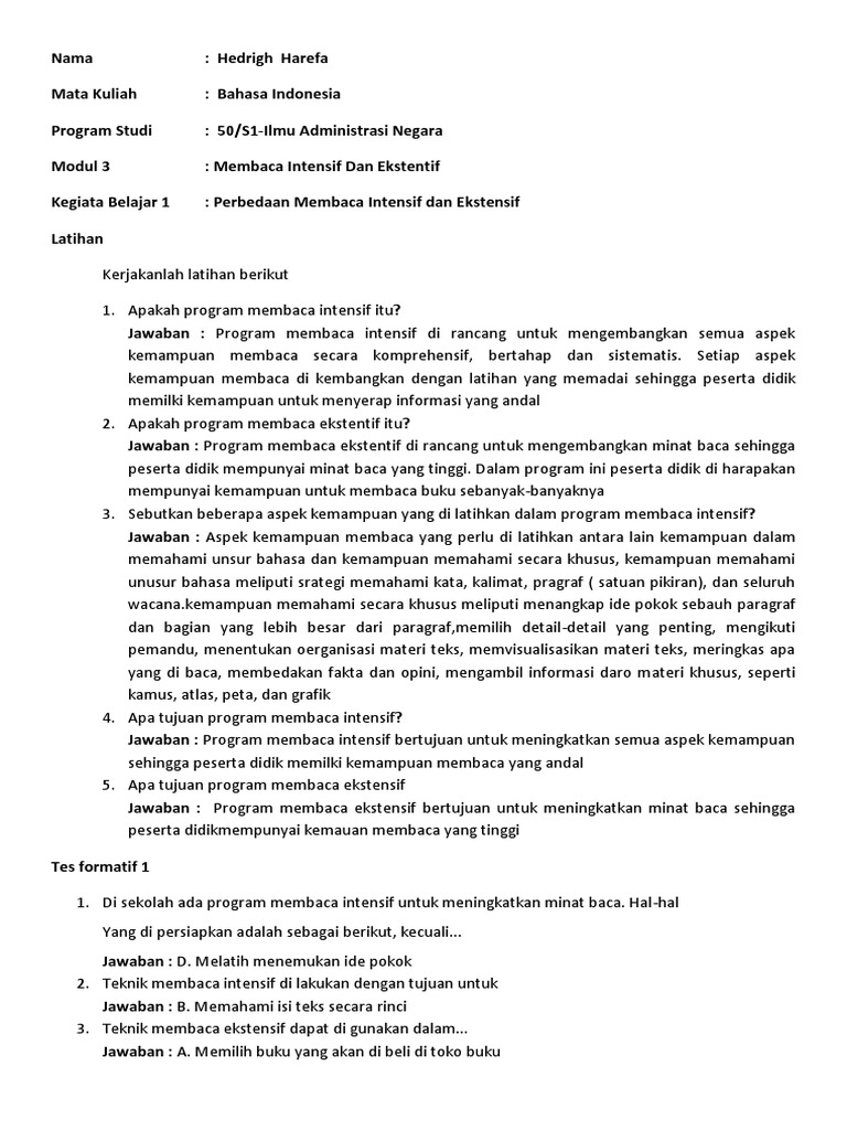 Laporan Tugas Modul 3 | PDF