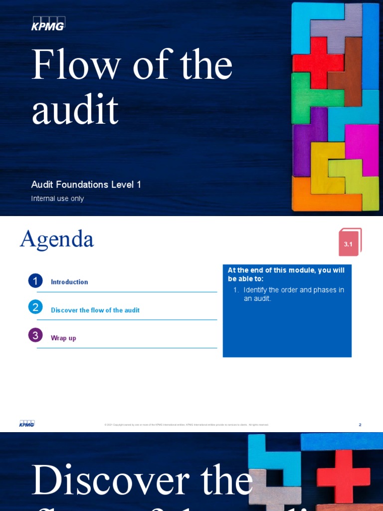 03 AF L1 Flow of The Audit LM 00 LSL | PDF | Audit | Risk Assessment