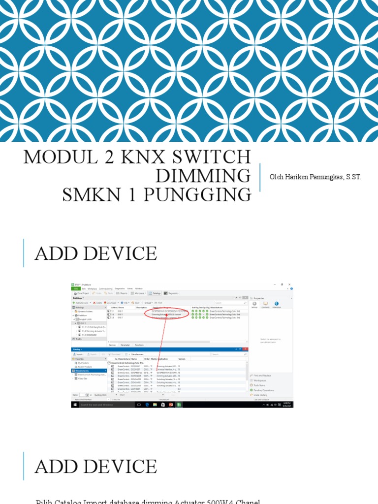 Tutorial KNX 2 Ken | PDF