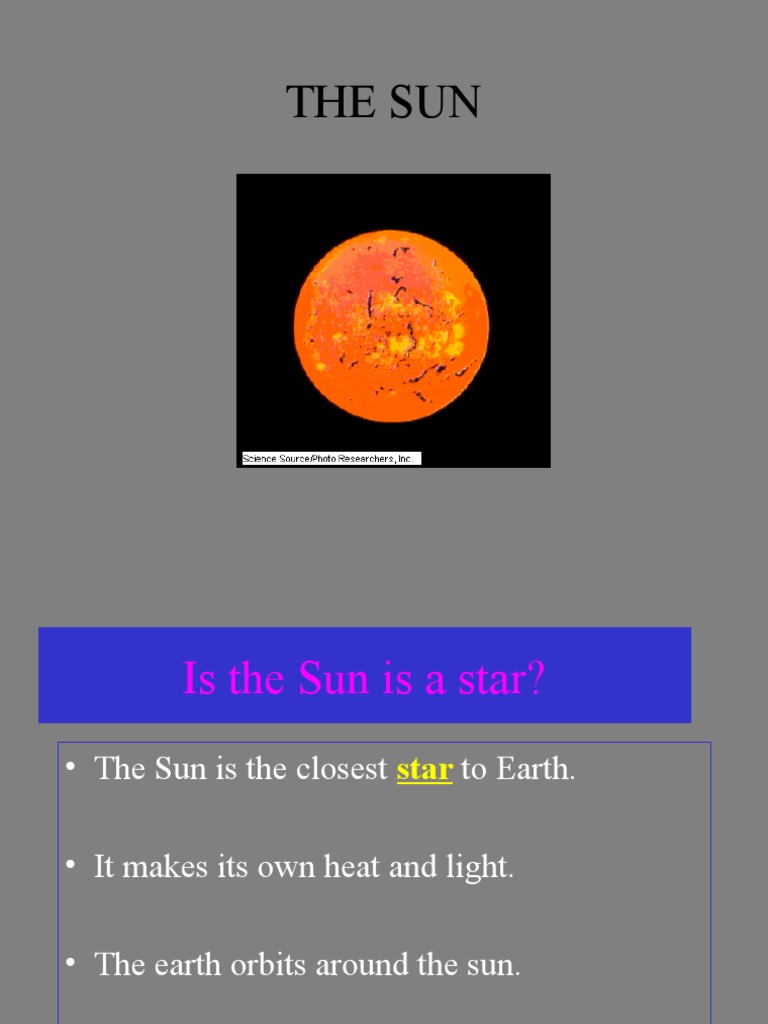 Key Facts About the Sun | PDF