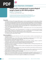 Eras Central Guidelines | PDF | Surgery | Analgesic