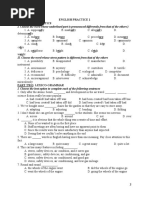 Upcat Reviewers With Answer Key | PDF