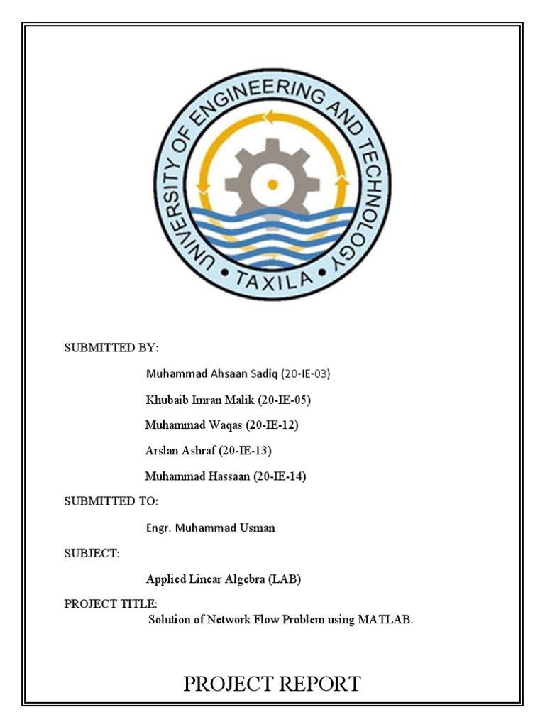 Project Report | PDF | Applied Mathematics | Mathematics