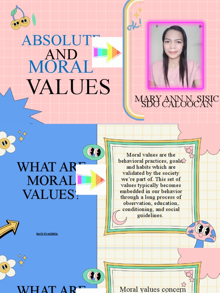 Absolute and Moral Values | PDF | Morality | Truth