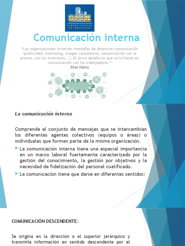 Comunicación Interna | PDF | Comunicación | Información