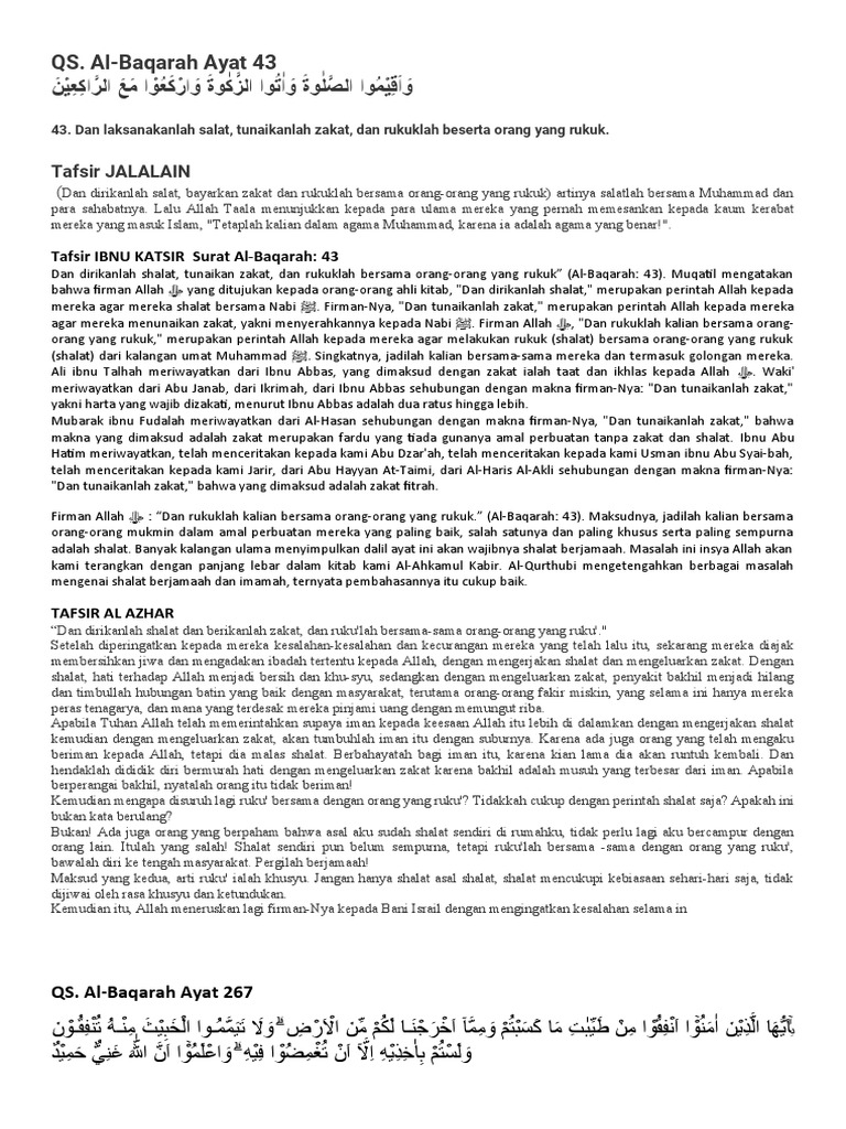 Bahan Makalah Tafsir Ayat Ahkam | PDF