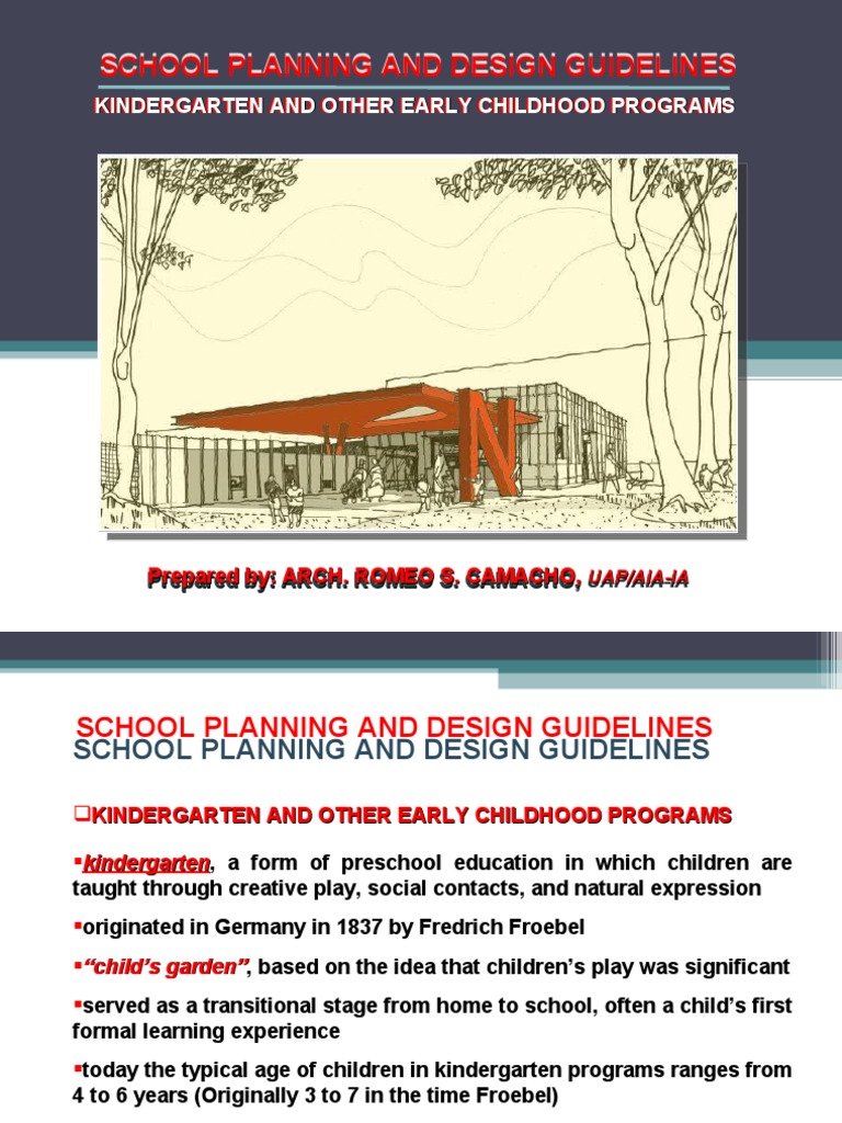 Early Childhood Design Guide | PDF | Preschool | Classroom