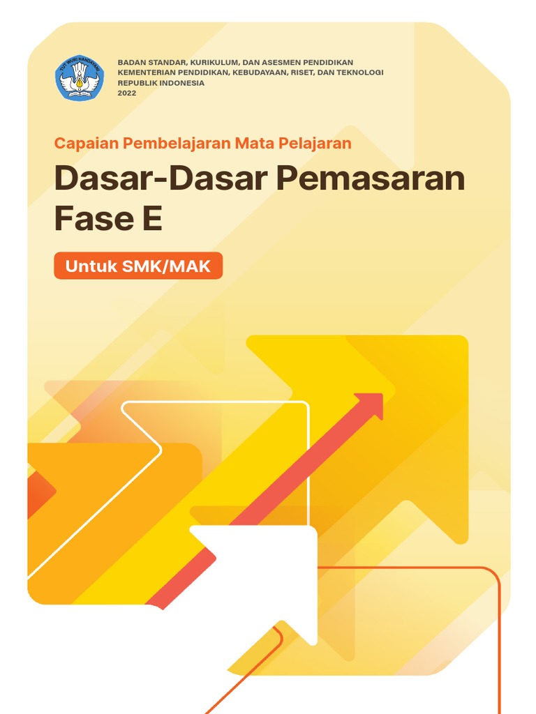 Dasar-Dasar Pemasaran Fase E | PDF