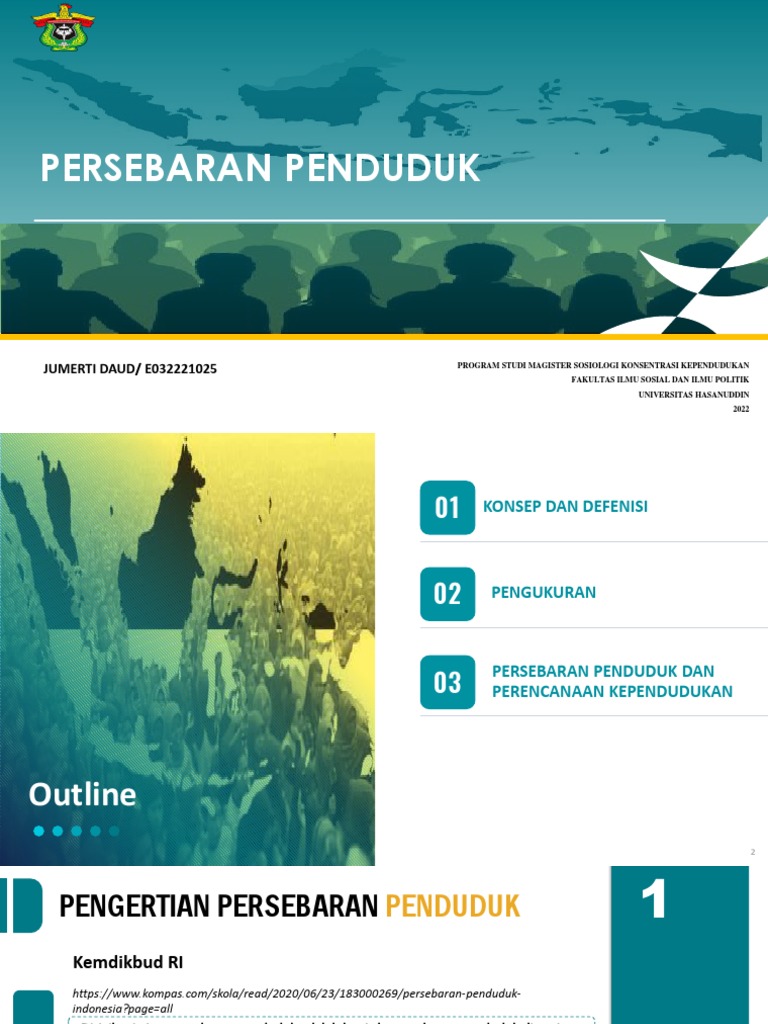 Persebaran Penduduk | PDF