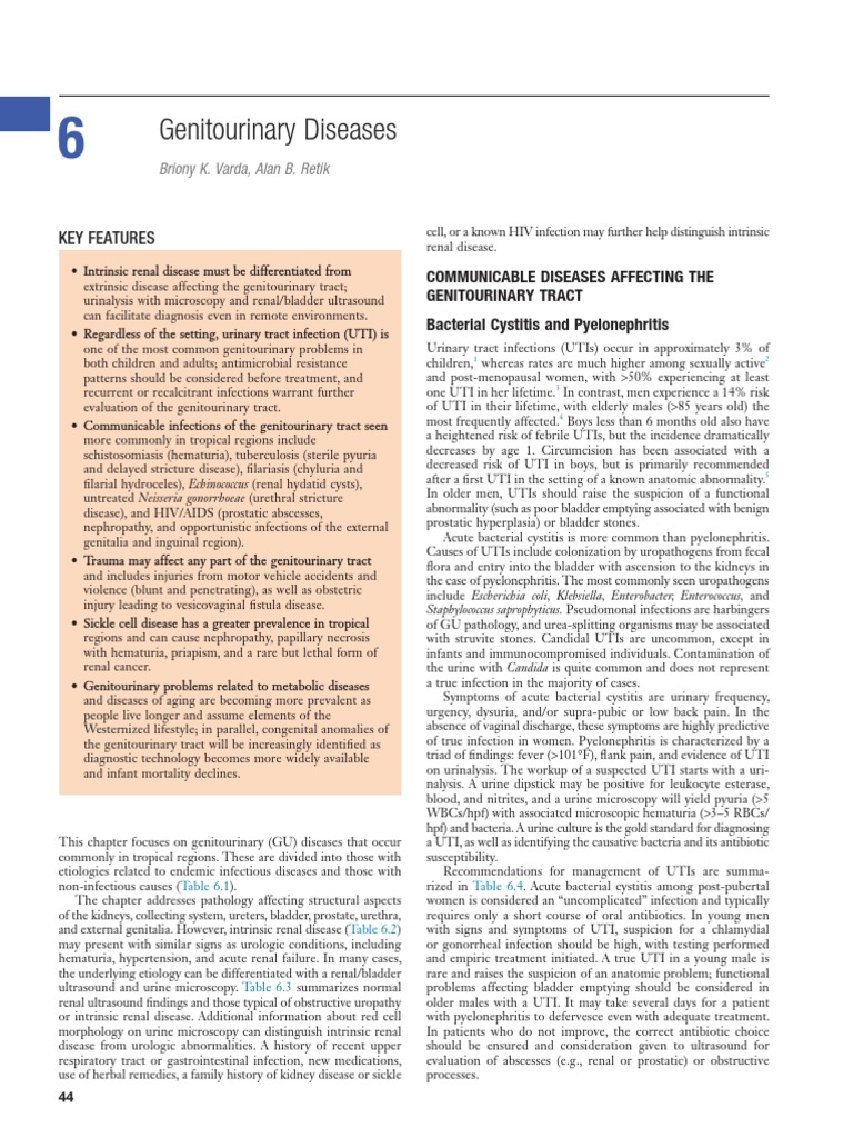 6 Genitourinary Dise 2020 Hunter S Tropical Medicine and Emerging Infectio | PDF | Urinary Tract ...