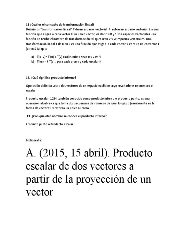 Vector | PDF