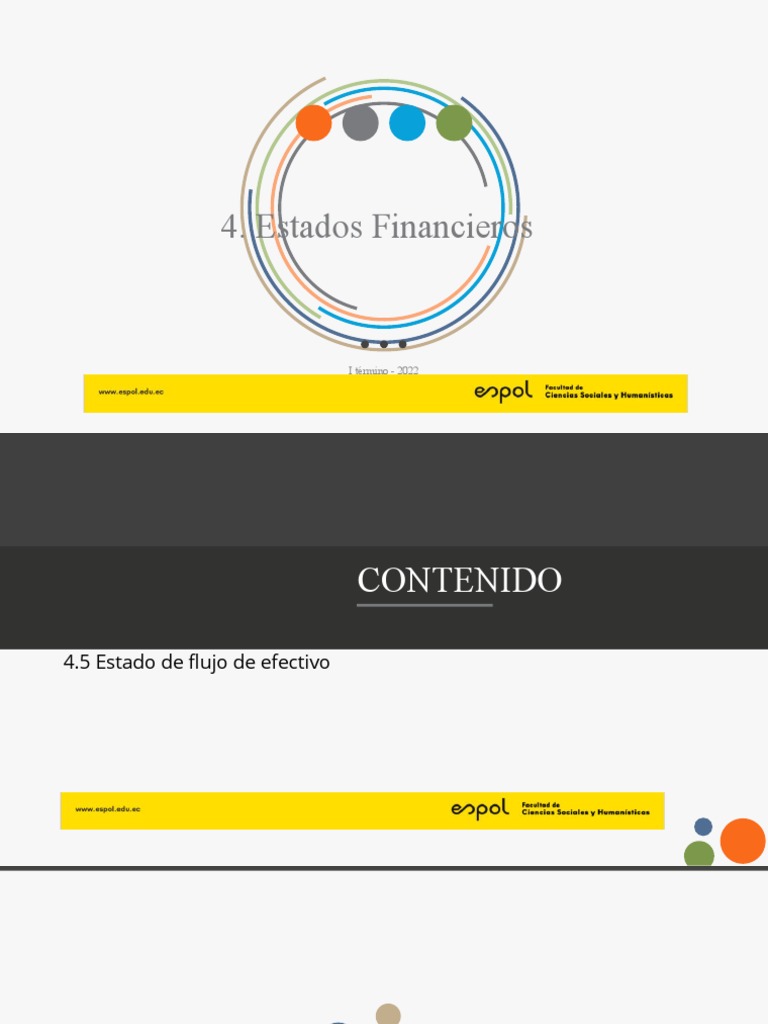 Unidad IV - Estados Financieros EFE-1 | PDF | Contabilidad | Inversiones