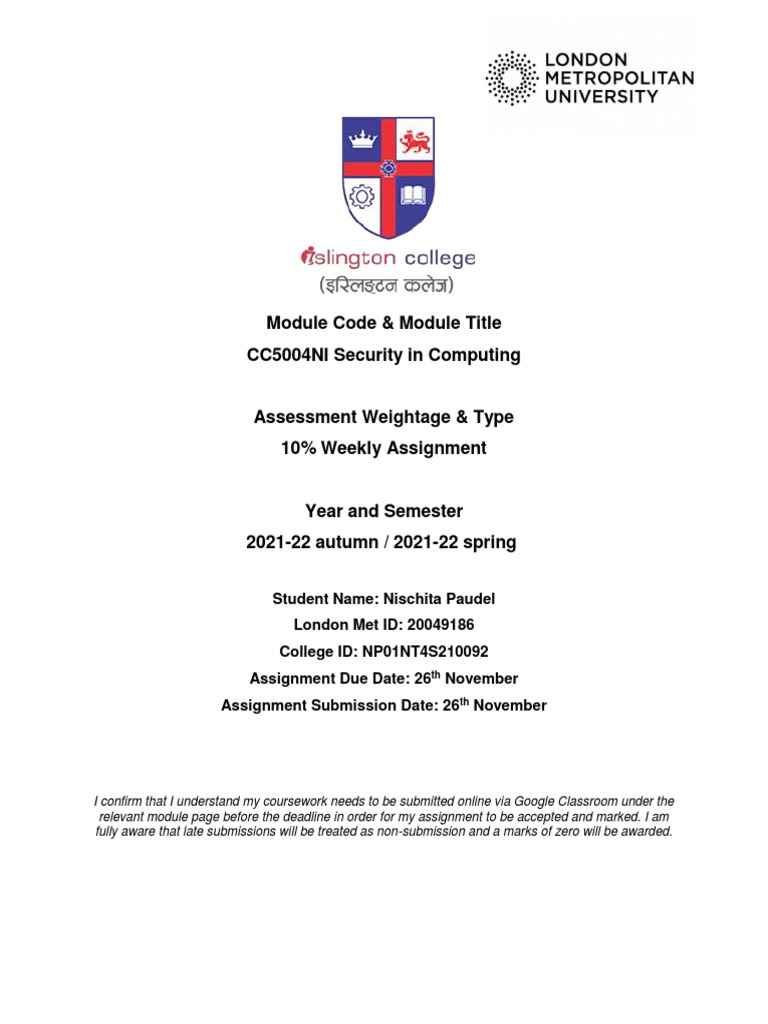 Tutorial 4 | PDF | Encryption | Cipher