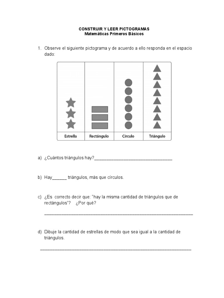 Guia Pictogramas y Datos Primeros Básicos | PDF