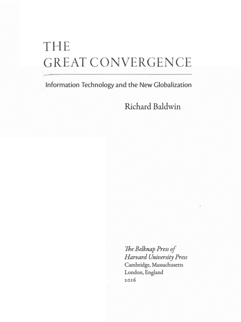 Introduction, The Great Convergence Information Technology and The New ...