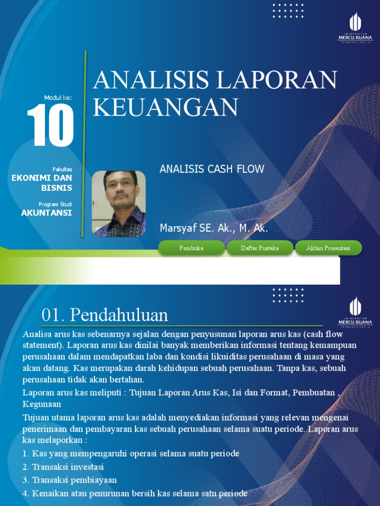Analisis Laporan Arus Kas Perusahaan | PDF