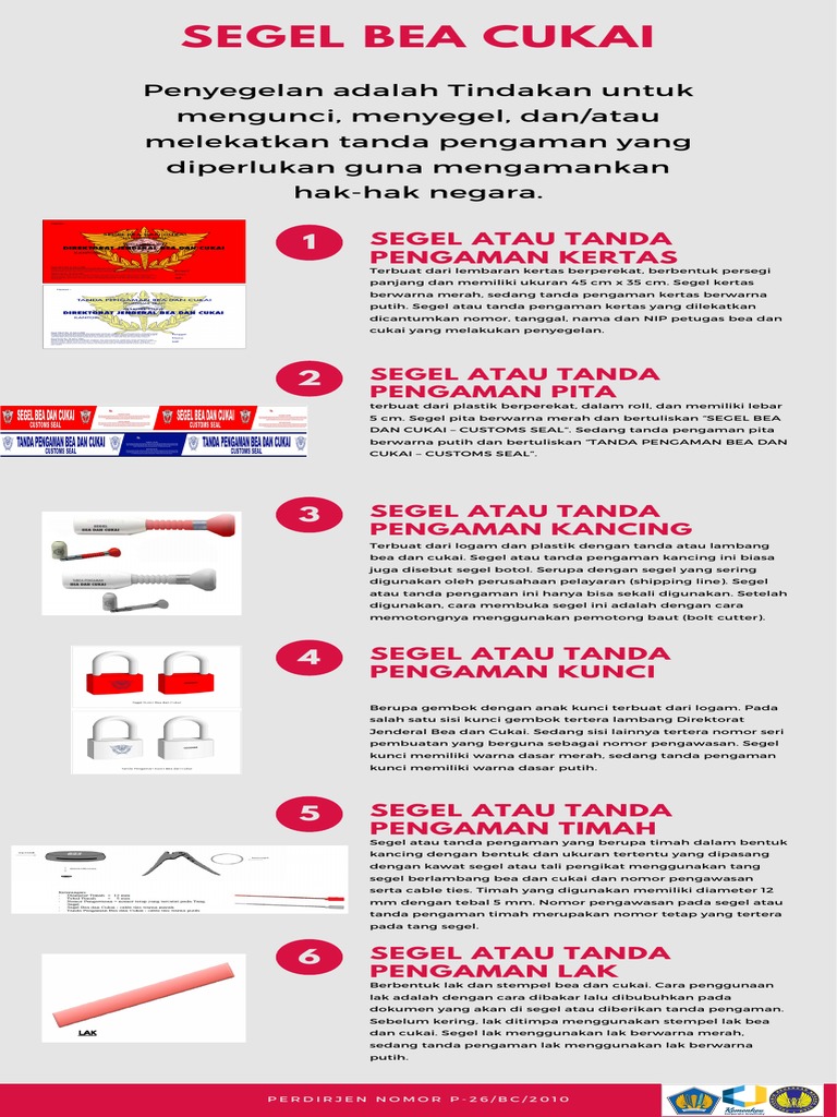 Segel Bea Cukai | PDF