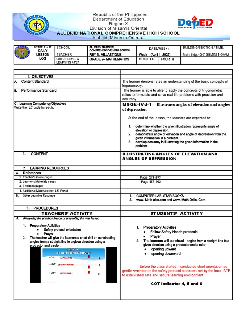 Semi-Detailed-3 Lesson Plan | PDF | Learning | Teachers