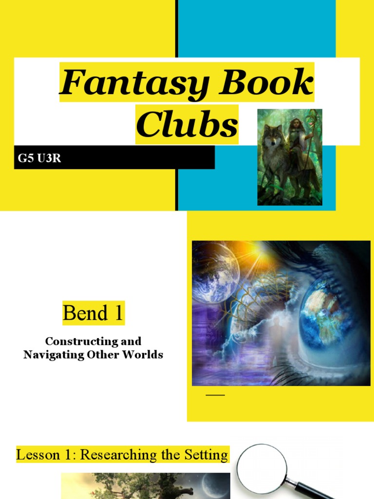 Fantasy Book Club Guide | PDF | The Chronicles Of Narnia | Archetype