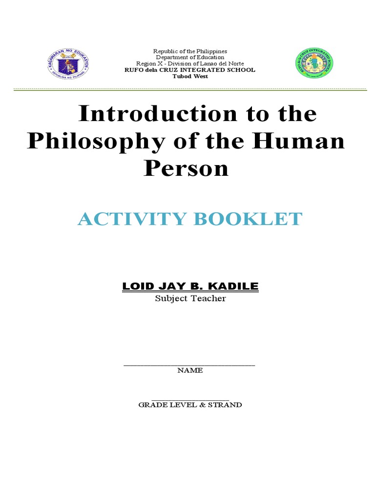 Introduction To The Philosophy of The Human Person | PDF | Thought | Wisdom