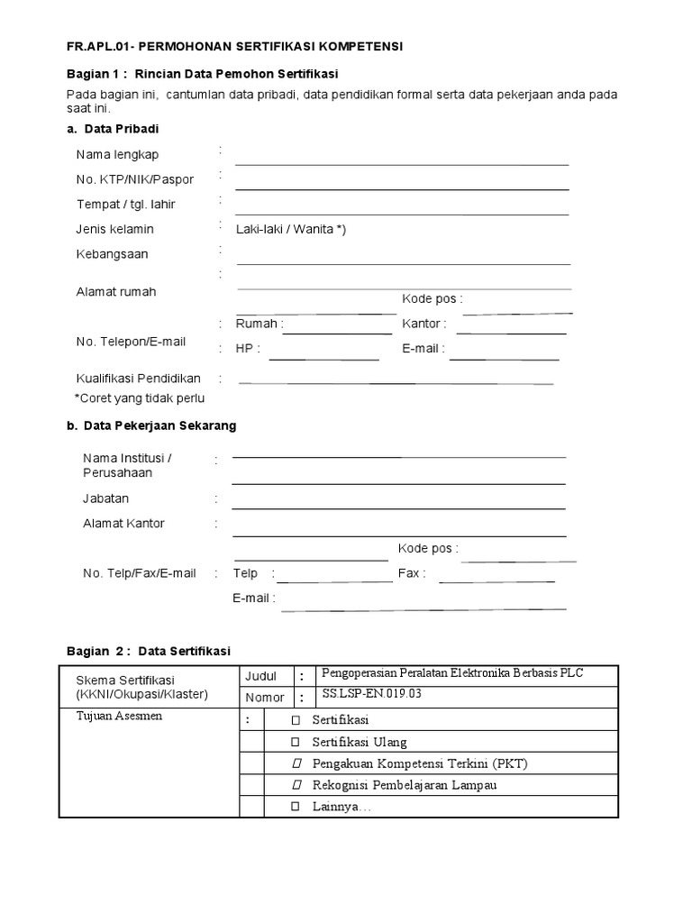 APL.01 Dan APL.02 PLC ELEKTRONIKA | PDF