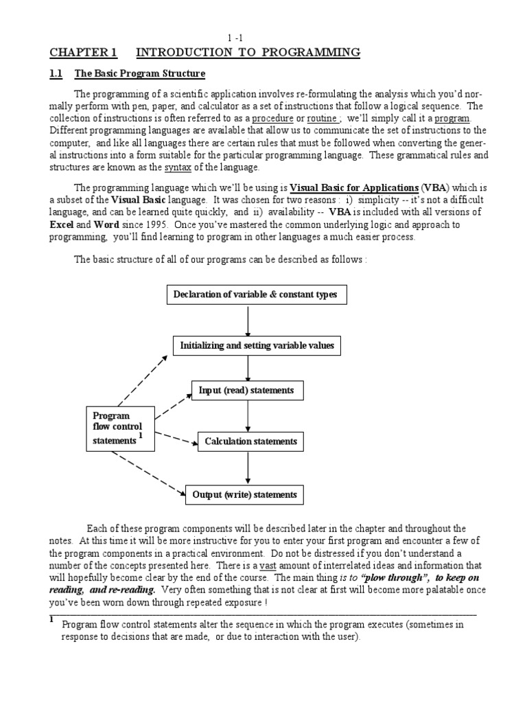 Chap 1a | Download Free PDF | Variable (Computer Science) | Data Type