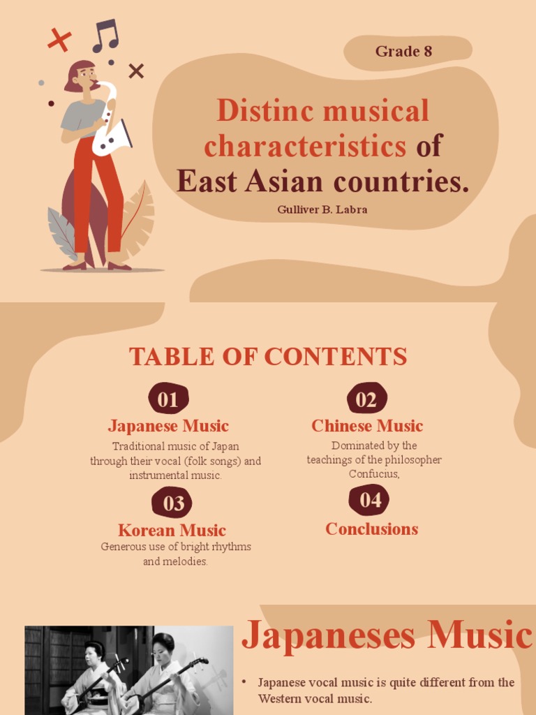 Grade 8 - East Asian Music | PDF | Performing Arts