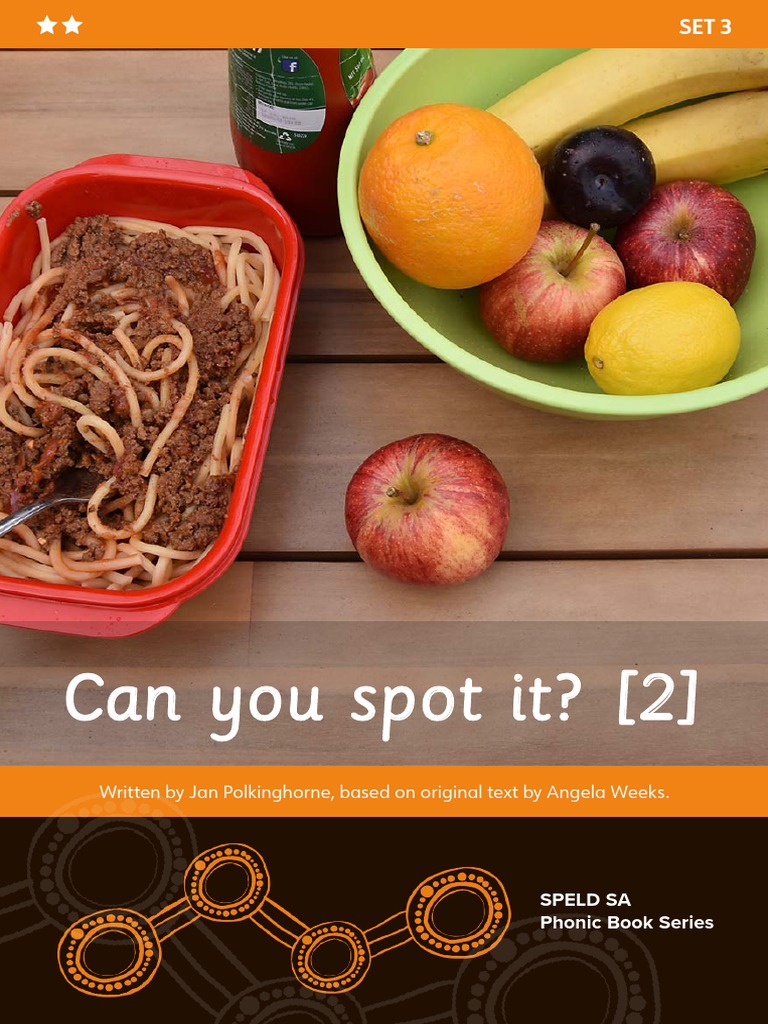 SPELDSA Set 3 Can You Spot It 2-DS | PDF | Psycholinguistics | Learning ...