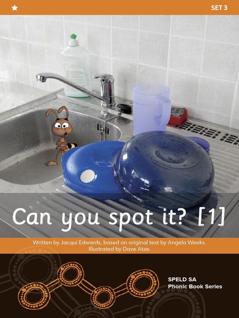 SPELDSA Set 3 Can You Spot It 1-DS | PDF | Phonics | Communication