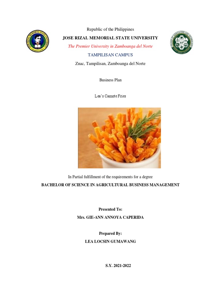 Final Business Plan | PDF | Revenue | Expense