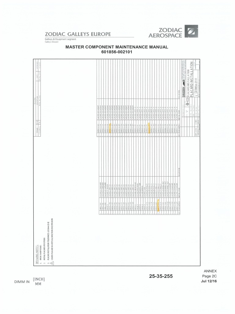 Vt-Itl Galley G5 CMM 2535255 | PDF