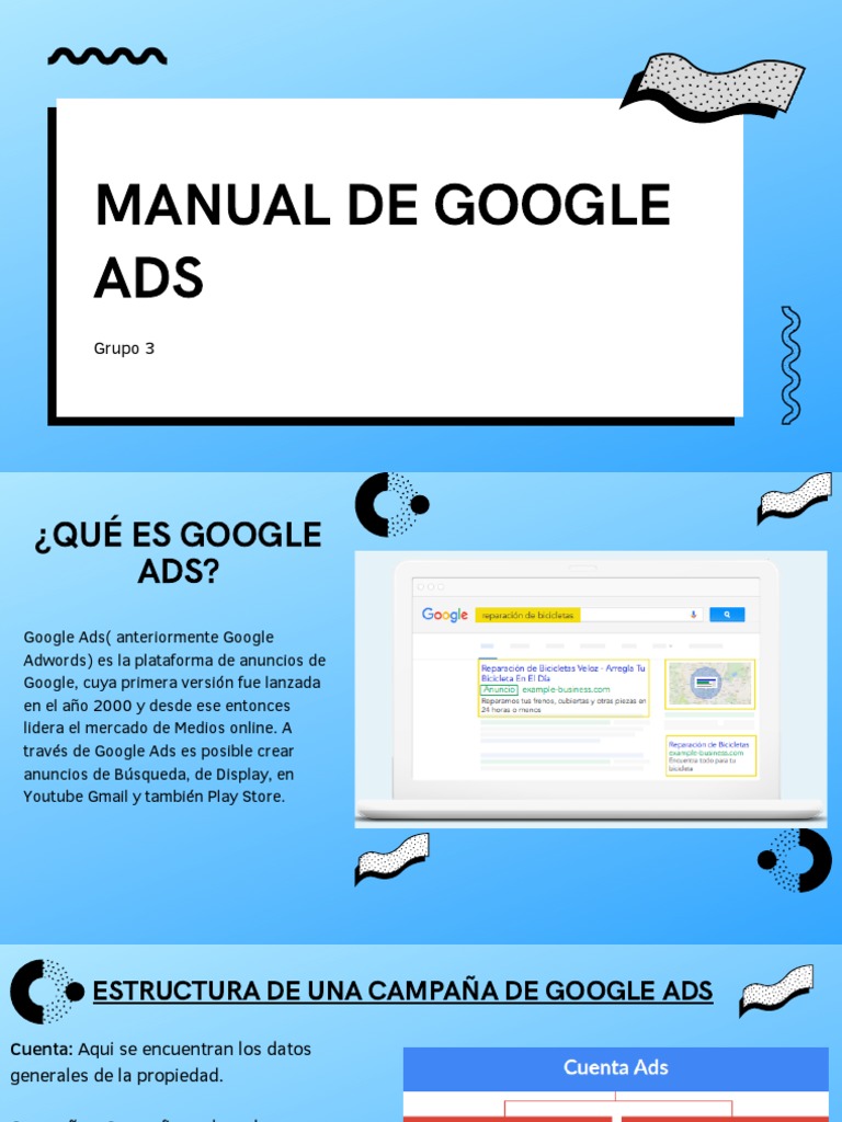 Manual de Google ADS | PDF | Sitios web | ciberespacio