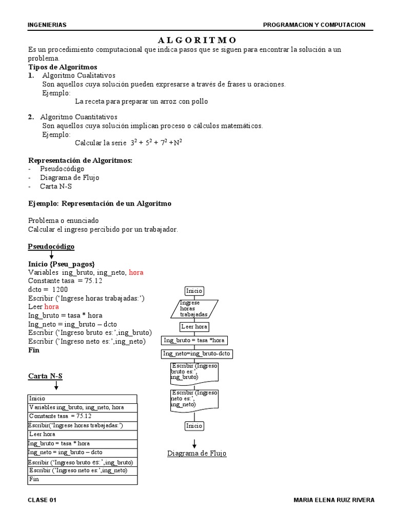 Algoritmos y Programación Básica | PDF | Algoritmos | C